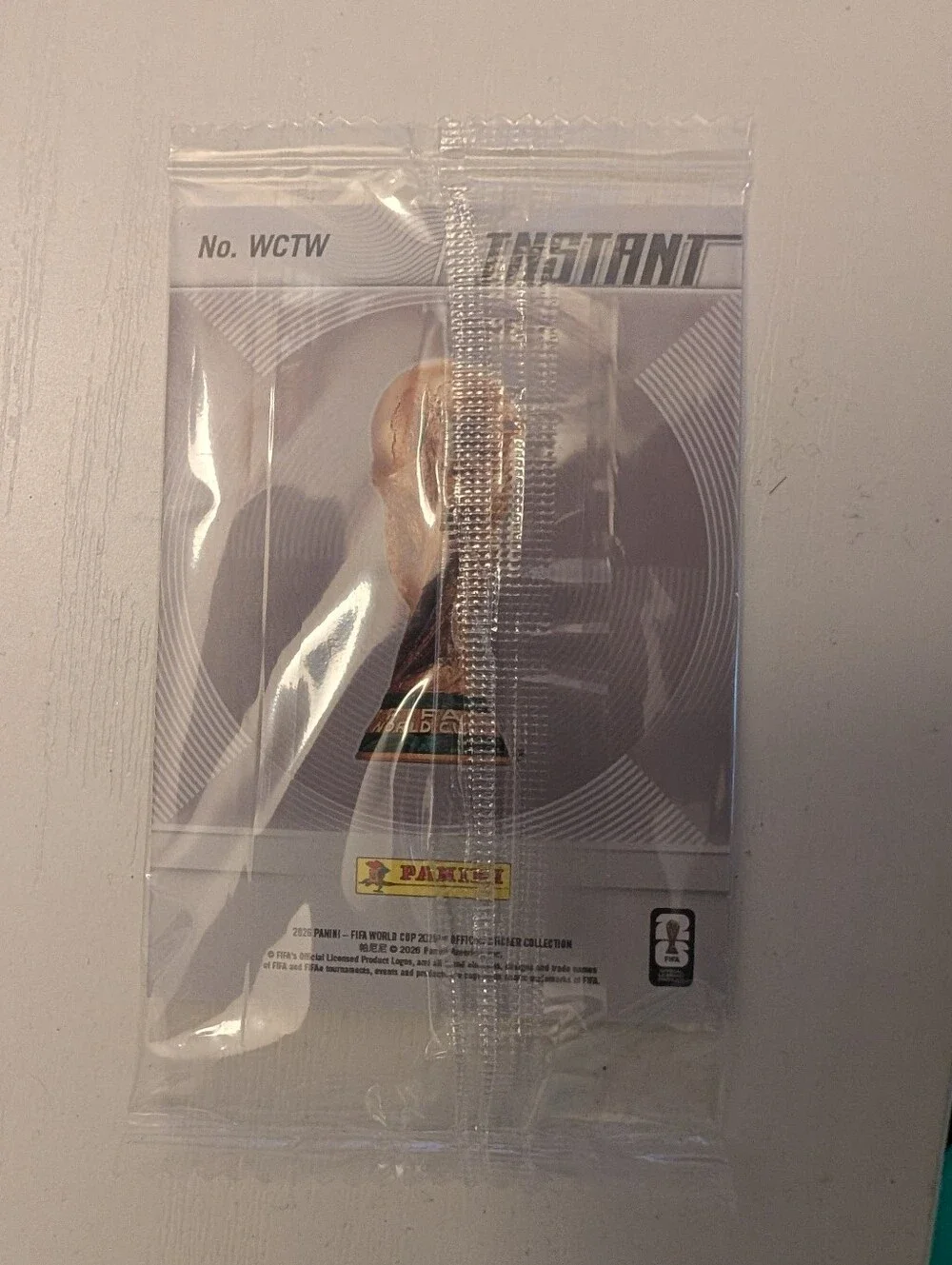 Toys | Panini Instant Fifa World Cup 226 Official Trophy Insert Card ...
